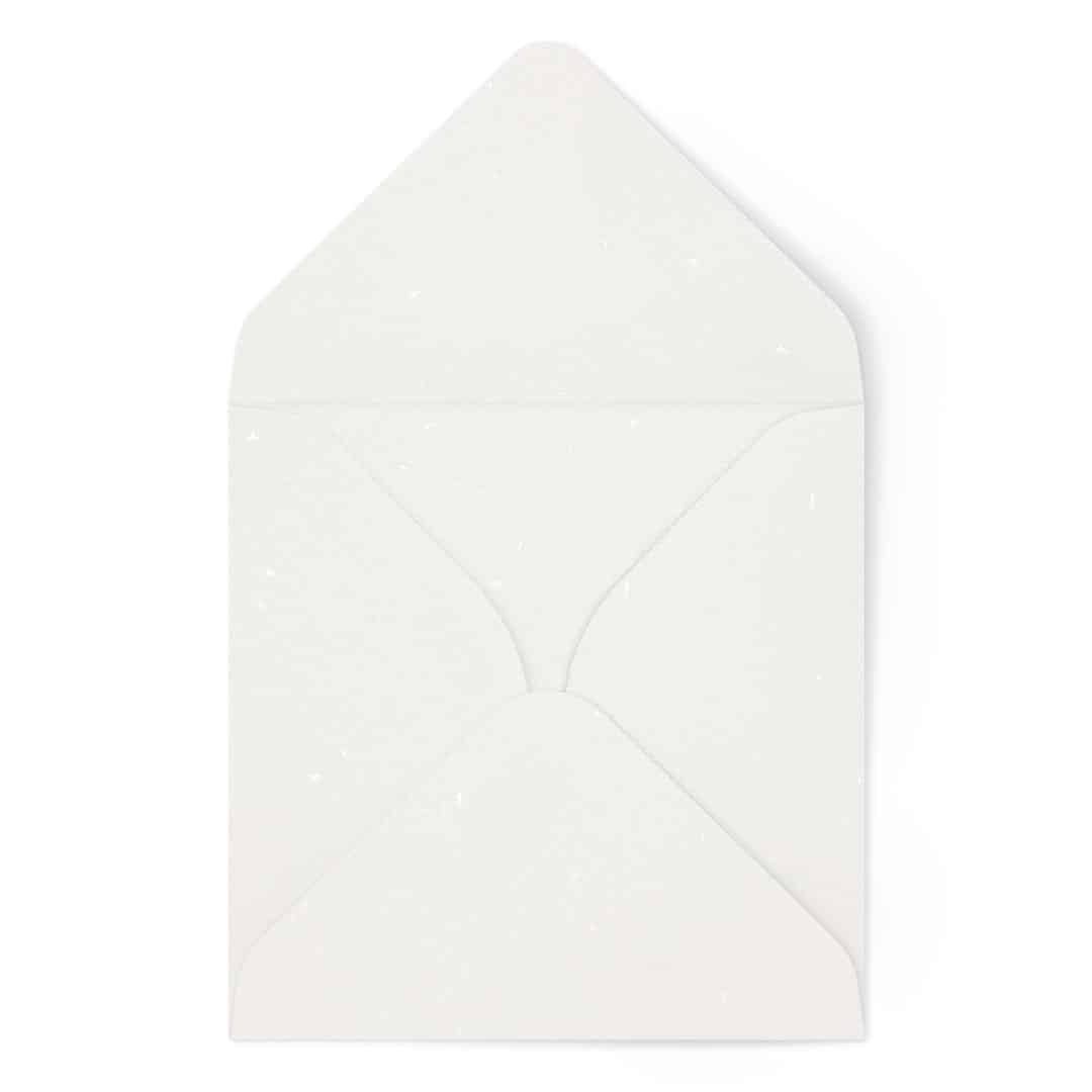 Plic 155 x 155 mm Keaykolour Particles Snow 100% Recycled 120 gmp - depapel